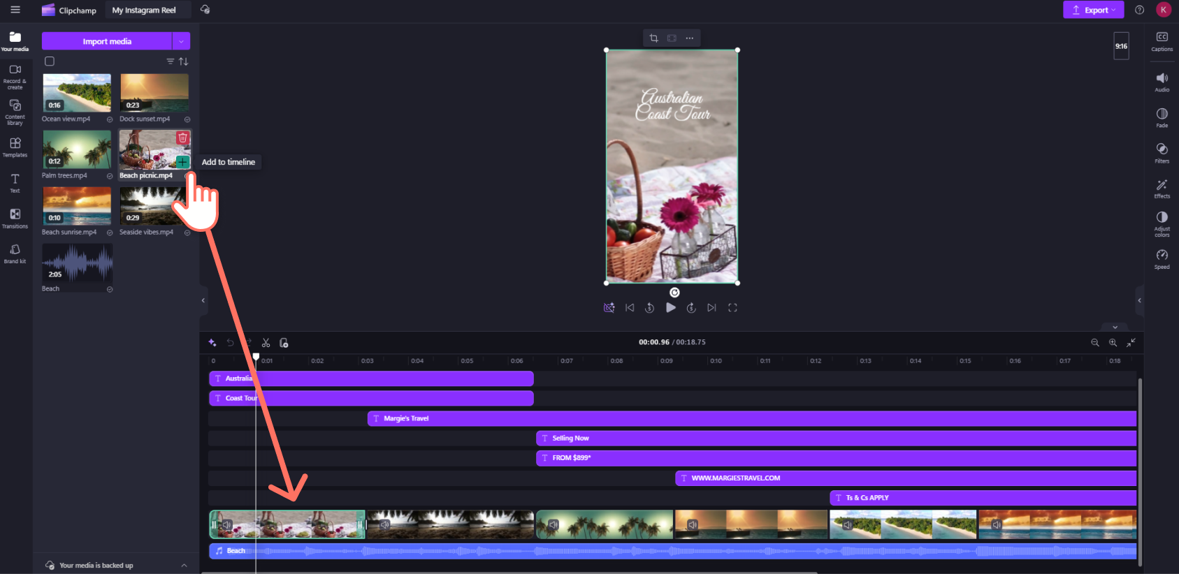 How to make Instagram Reels | Clipchamp Blog