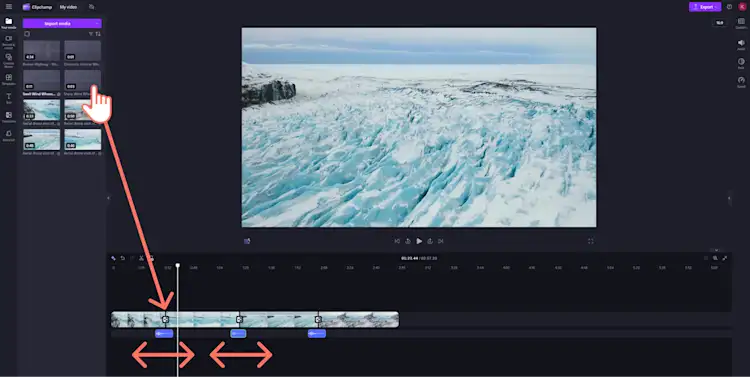 How to add transition sound effects | Clipchamp Blog