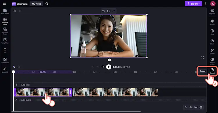 How to speed up and slow down videos | Clipchamp Blog