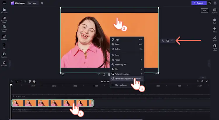 How to change image background color | Clipchamp Blog