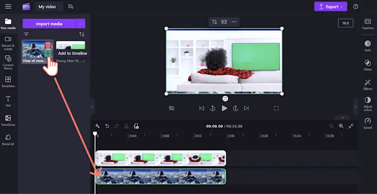 How to make green screen videos | Clipchamp Blog