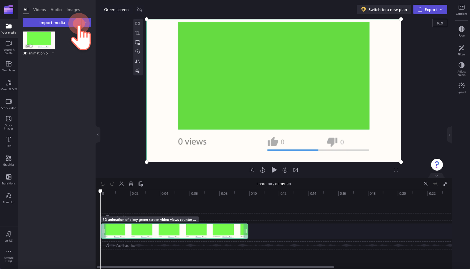 How to make green screen videos | Clipchamp Blog