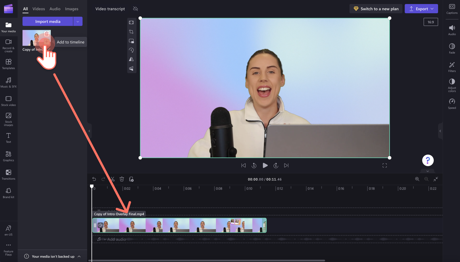 How to create a video transcript | Clipchamp Blog