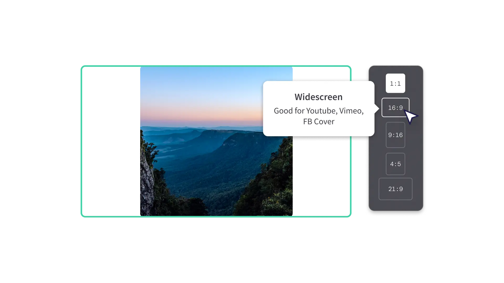 Pengubah ukuran video online. Mengubah rasio aspek & dimensi