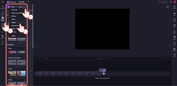How to make an image transparent | Clipchamp Blog