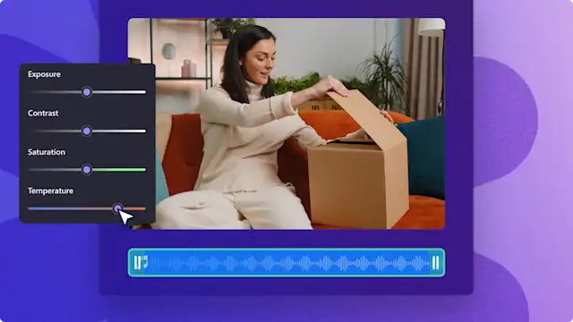 Online video enhancer | Adjust color correction and video brightener ...