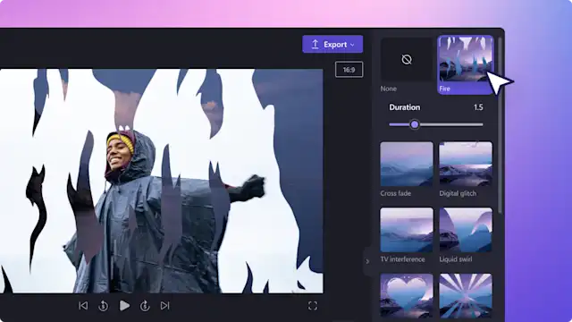 Video transitions | Free creative video effects