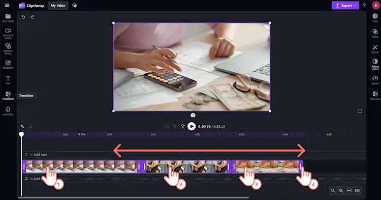 Cómo recortar un vídeo gratis | Clipchamp Blog