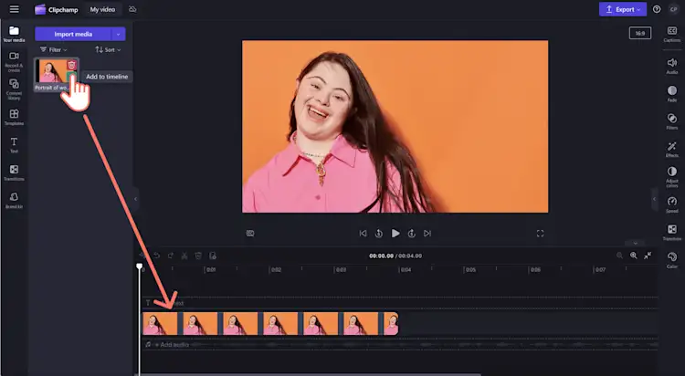 How to change image background color | Clipchamp Blog