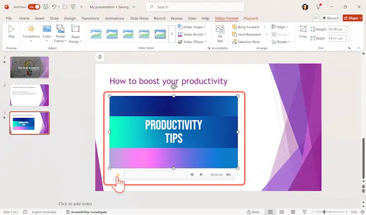 How to add a video in PowerPoint | Clipchamp Blog