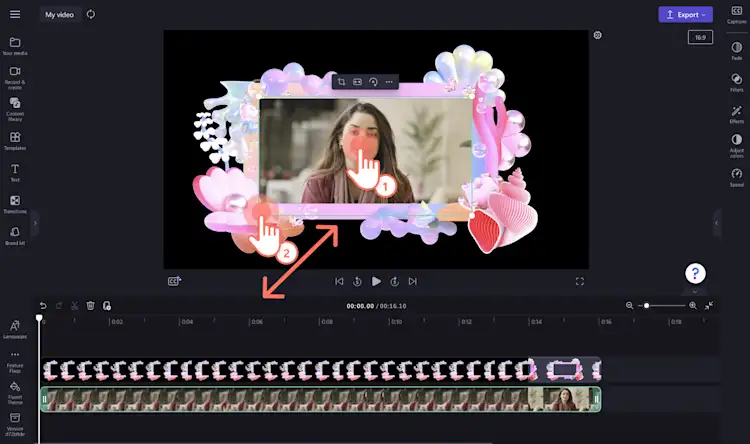 How to add video frames and borders | Clipchamp Blog