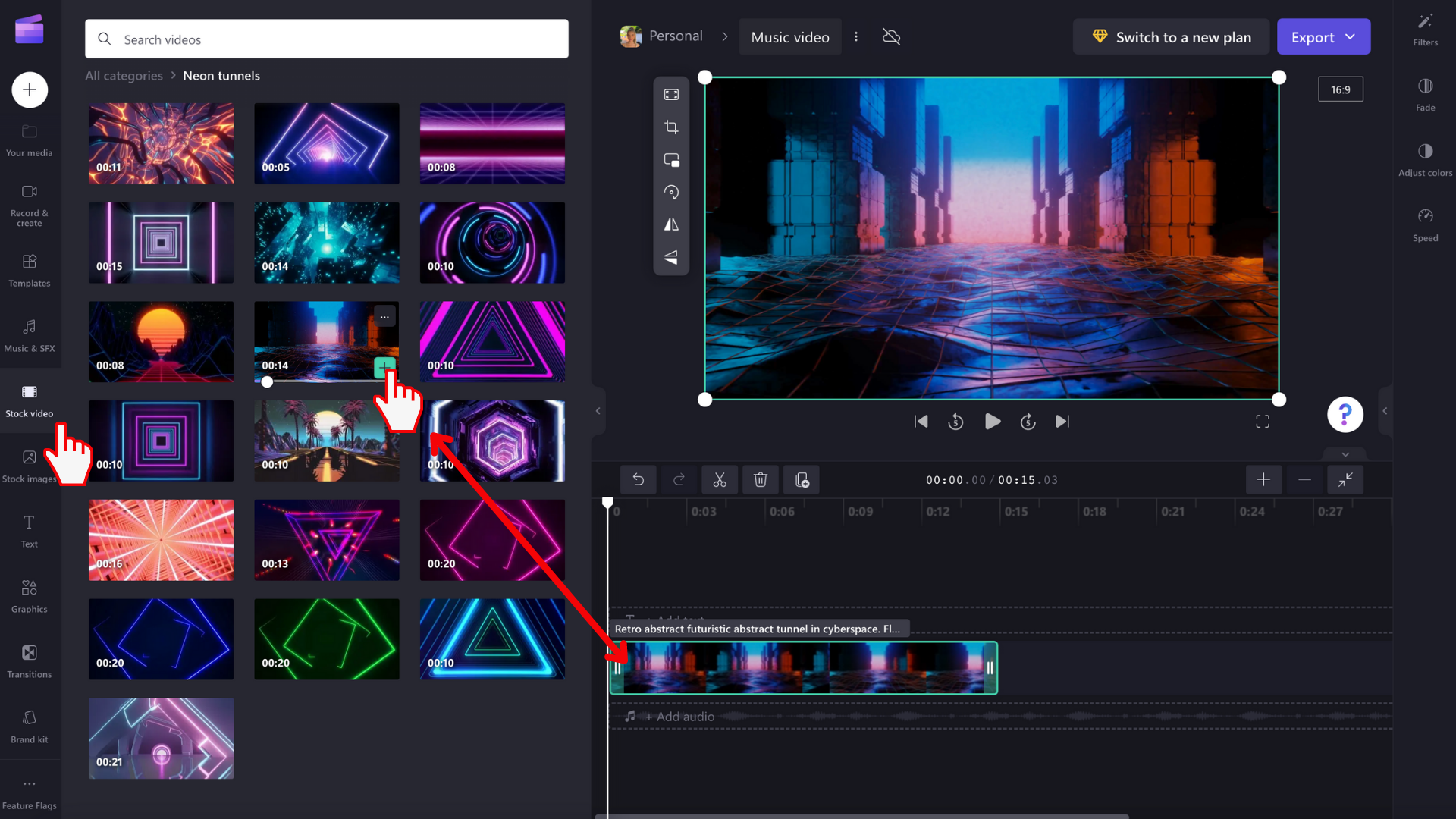 How to make a video with Clipchamp’s audio visualizer | Clipchamp Blog