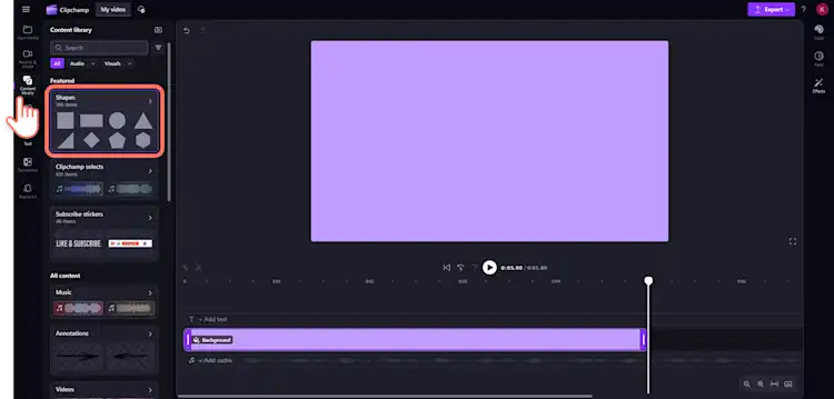 New! Over 120 vector shapes in Clipchamp | Clipchamp Blog