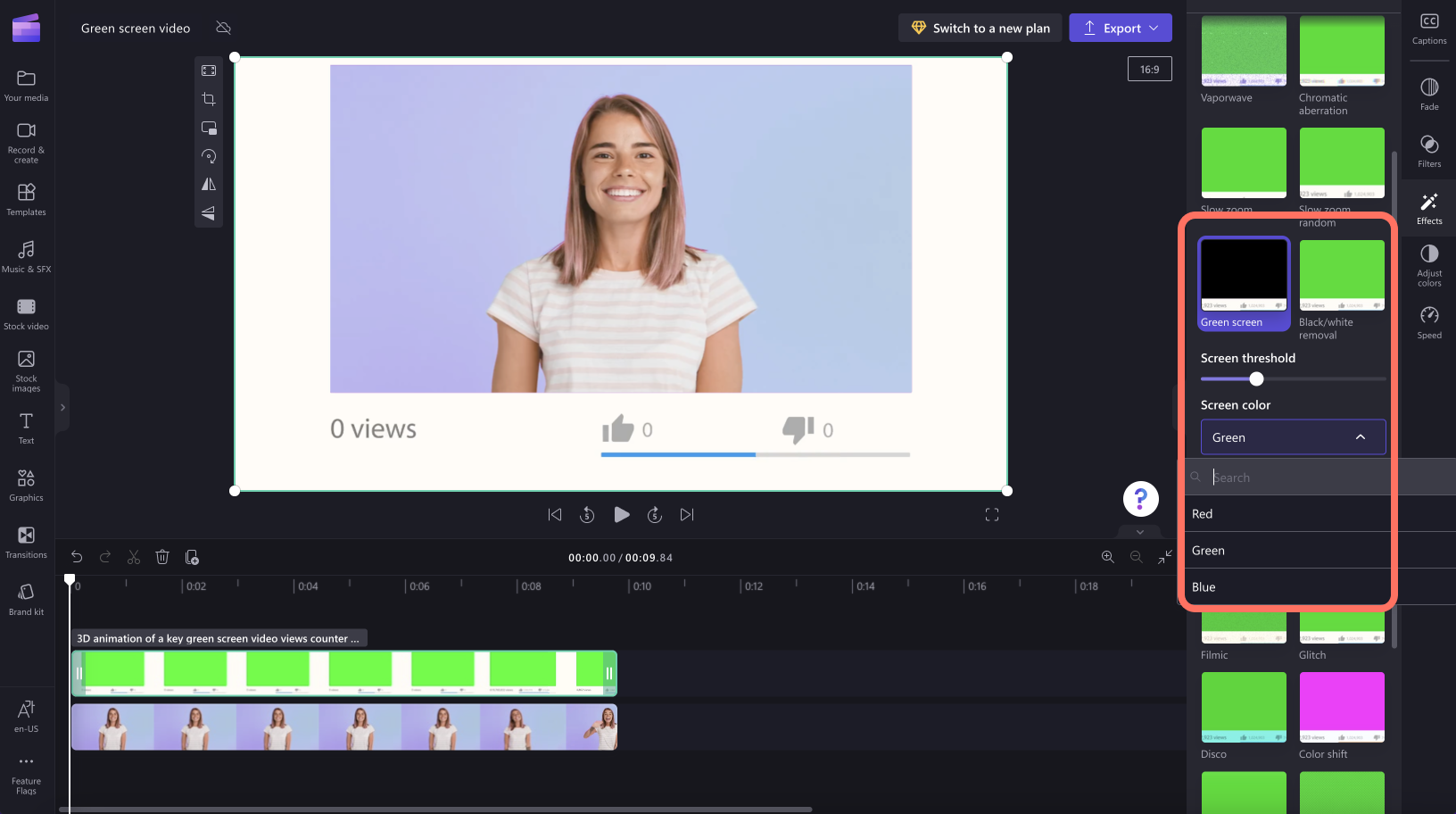 How to make green screen videos | Clipchamp Blog