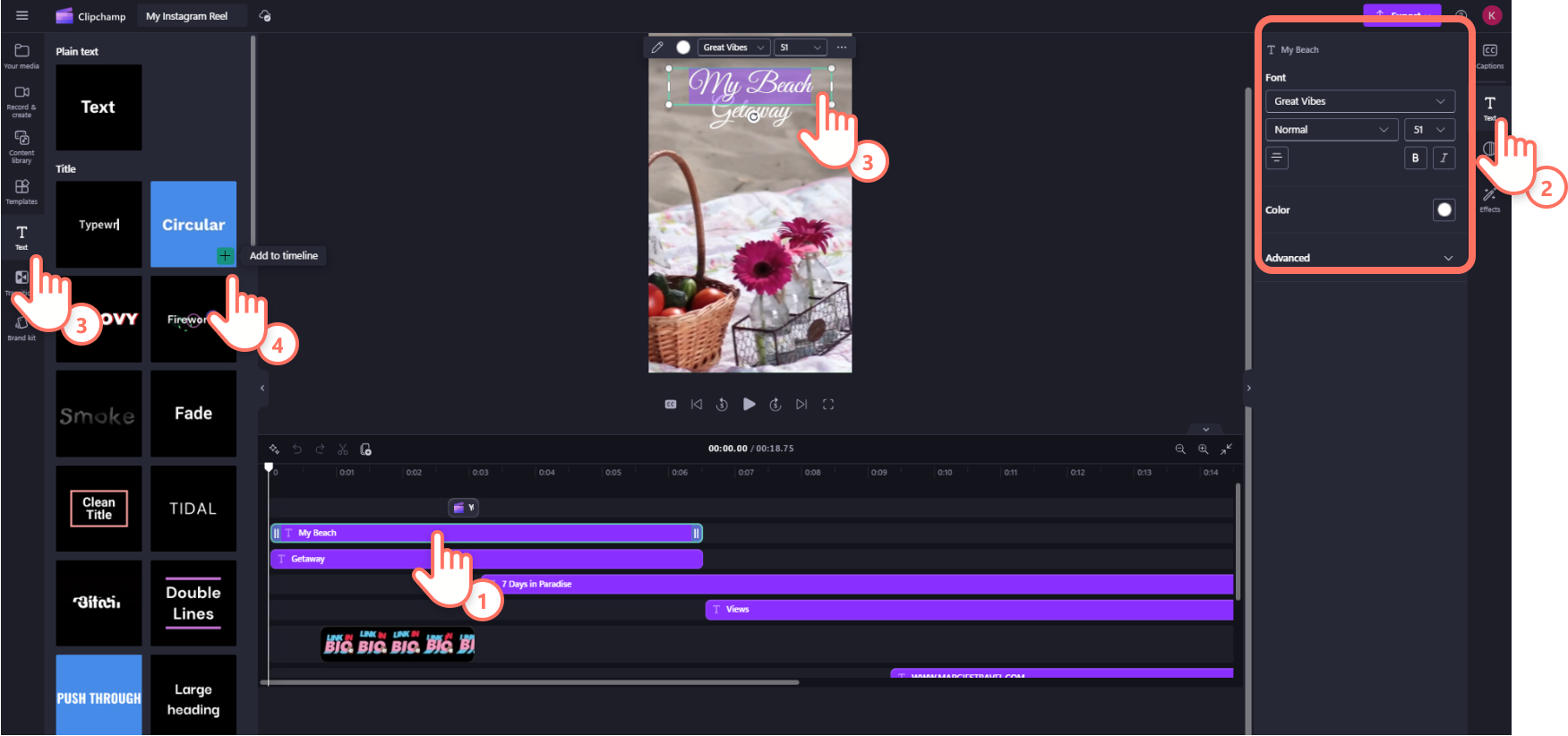 How to make Instagram Reels | Clipchamp Blog