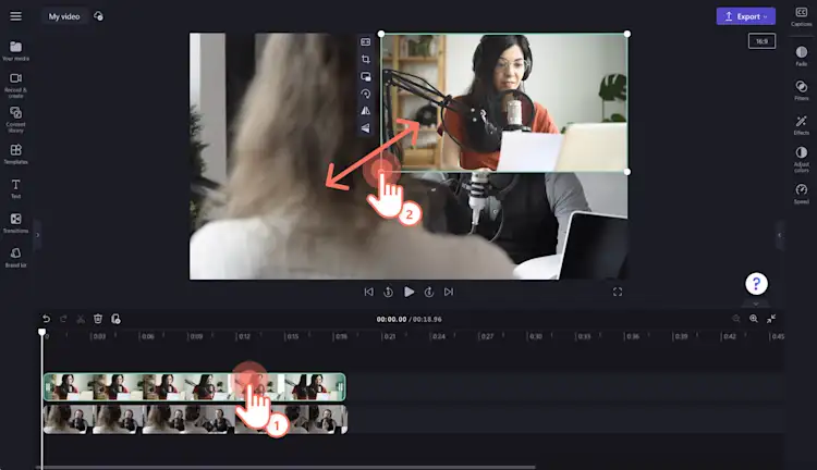 How to make split screen videos | Clipchamp Blog