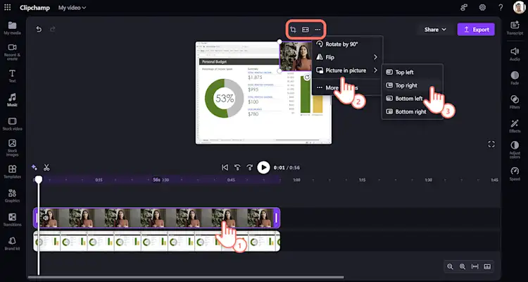 How to make demo videos for work with webcam recorder | Clipchamp Blog