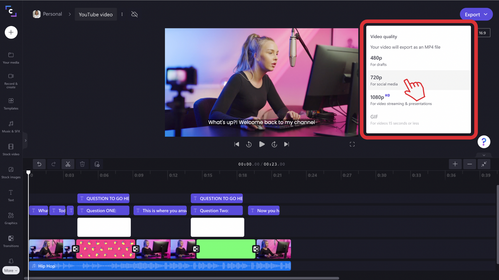 Upload video files directly to YouTube from Clipchamp | Clipchamp Blog