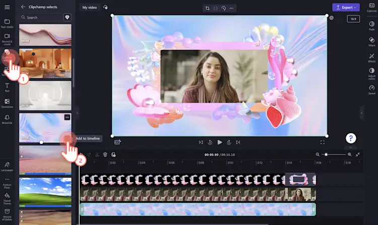 How to add video frames and borders | Clipchamp Blog