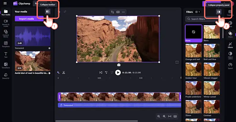 How to preview videos in full screen mode | Clipchamp Blog