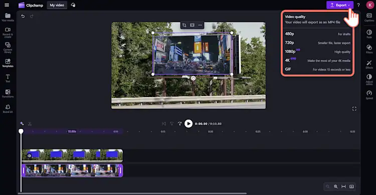How to make green screen videos | Clipchamp Blog