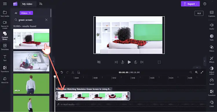 How to make green screen videos | Clipchamp Blog