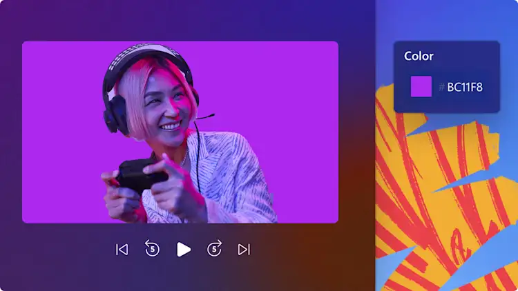 How to change image background color | Clipchamp Blog