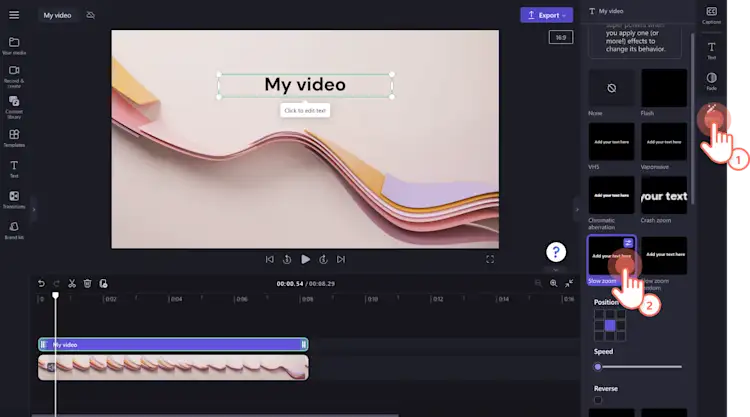 Cómo añadir animación de texto a un vídeo | Clipchamp Blog