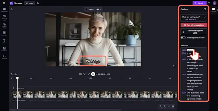 How to transcribe a video | Clipchamp Blog