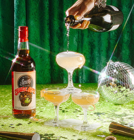 Savage 75 - Sailor Jerry Savage Apple Cocktail