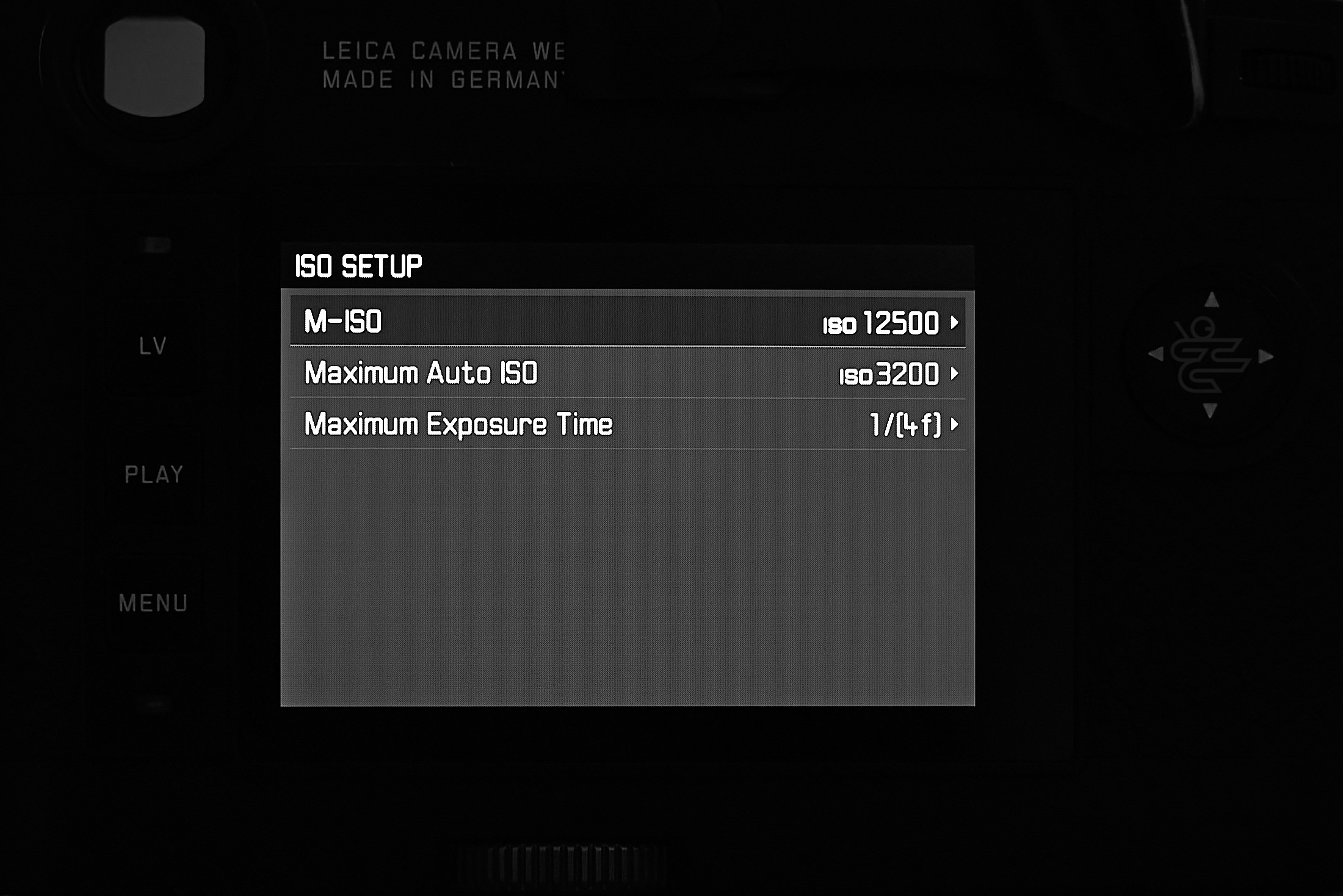 Leica M10 Menu Settings | Setup and Favorites | Dennis Berti