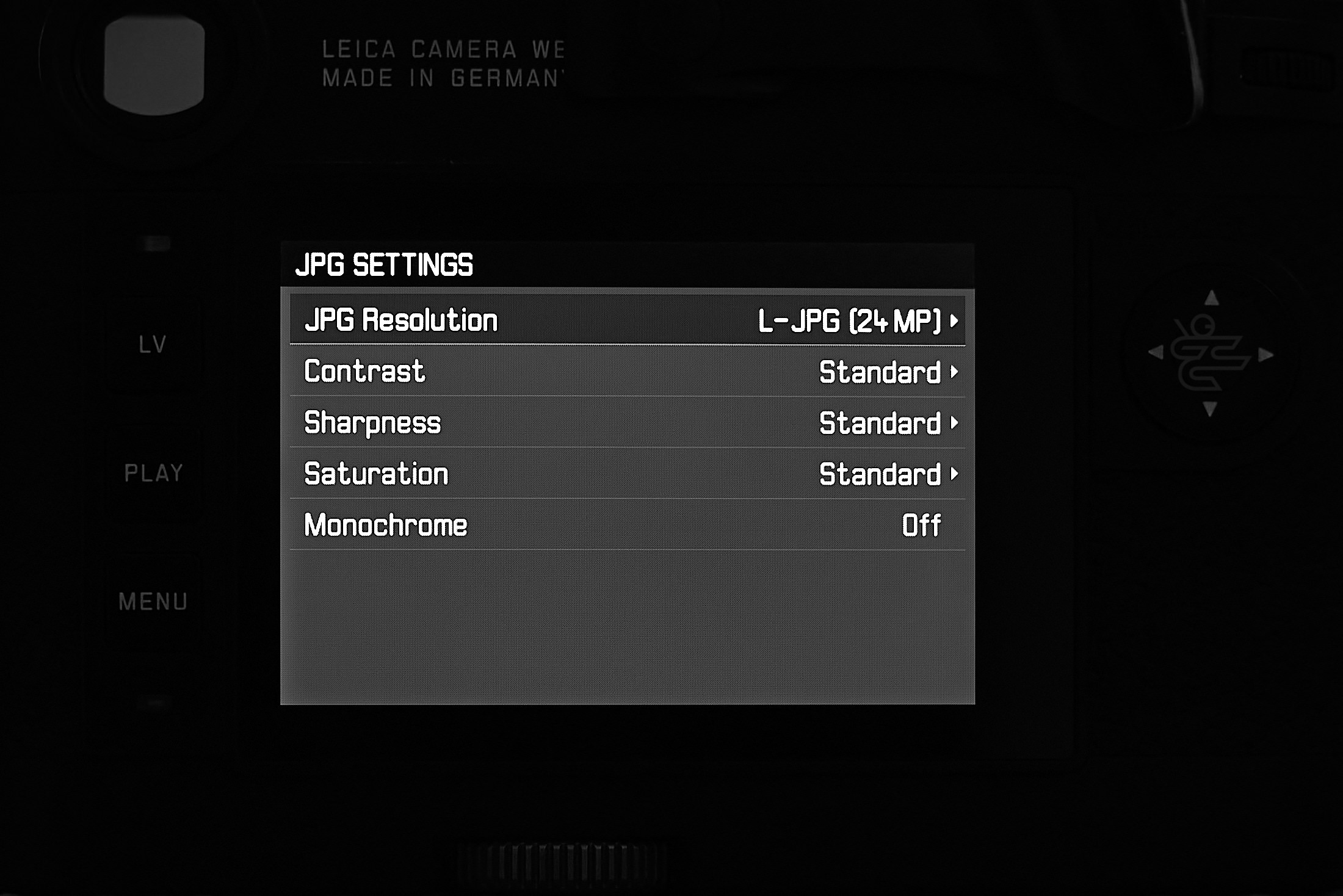 Leica M10 Menu Settings | Setup and Favorites | Dennis Berti