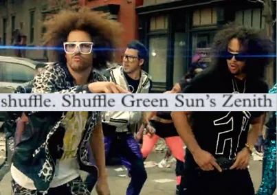 Turning the Green Sun Blue