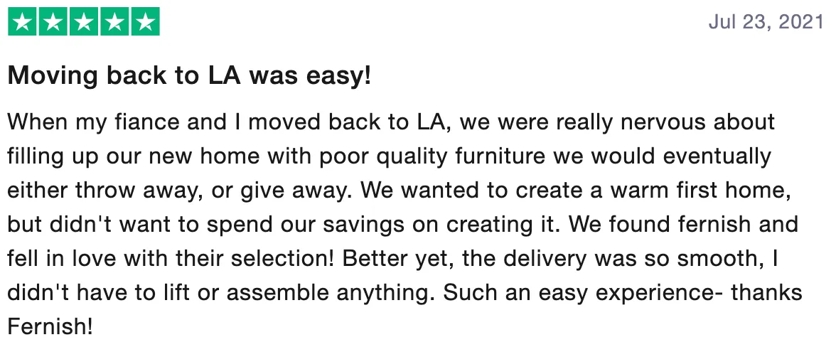 Your guide to renting furniture for your home - Trustpilot Blog