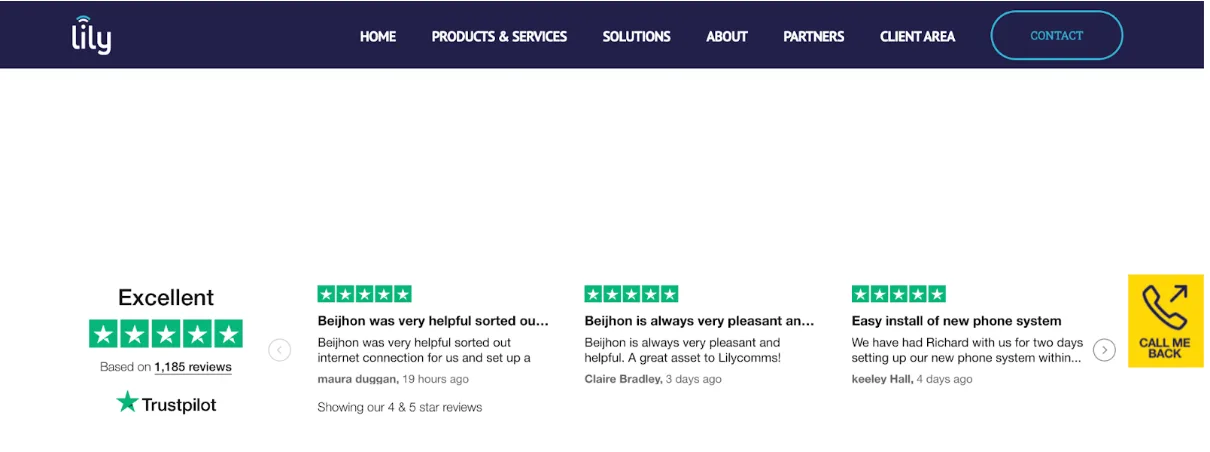 Turning feedback into growth: How Lily Comms used Trustpilot to stand ...