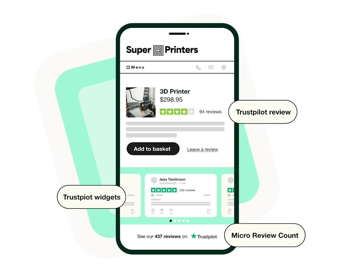 Trustpilot widgets | TrustBox widgets | Product Features | Trustpilot ...
