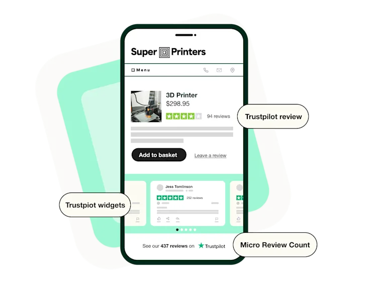 Trustpilot widgets | TrustBox widgets | Product Features | Trustpilot ...