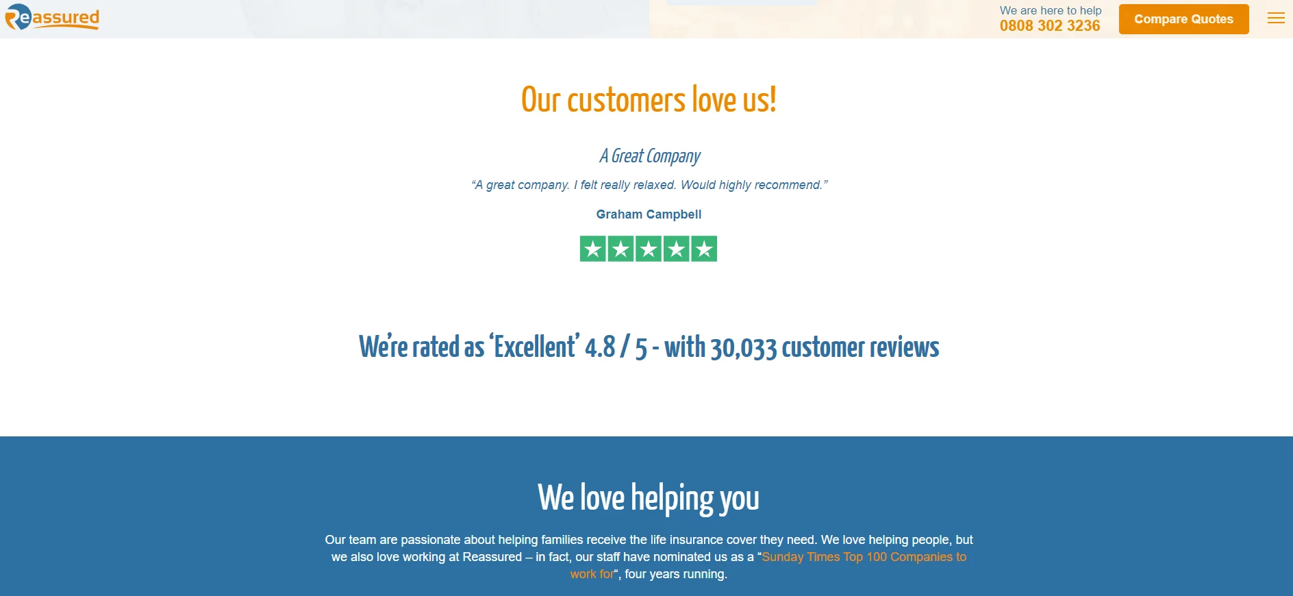 Reassured tell us how they use Trustpilot reviews - Trustpilot Business ...