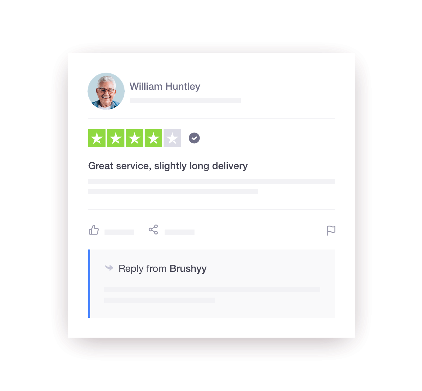 Respond to reviews | Product Features | Trustpilot Business