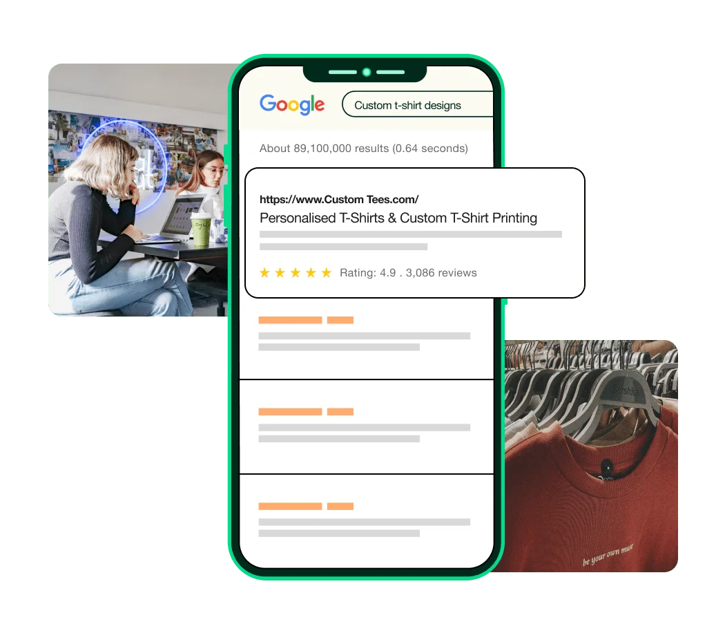 Review SEO | Product Features | Trustpilot Business