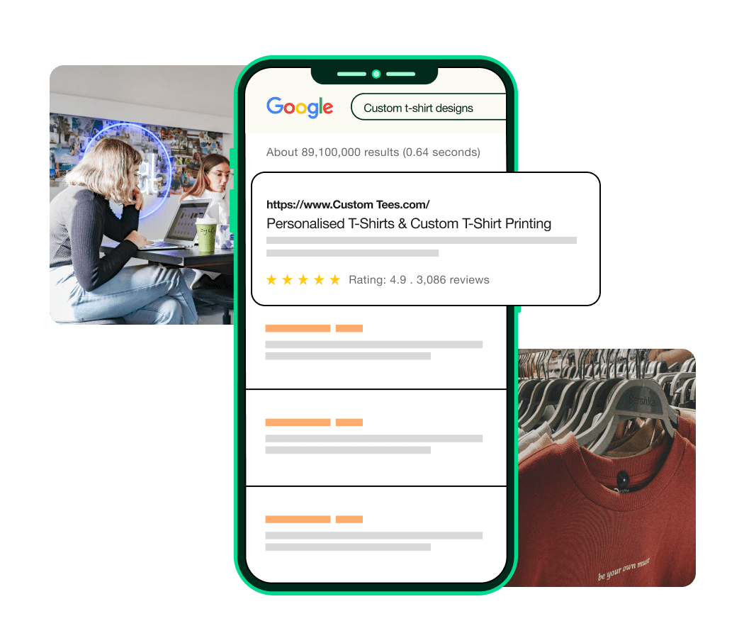 Review SEO | Product Features | Trustpilot Business