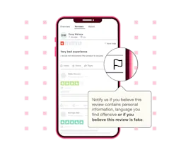 Flag and report reviews | Product Features | Trustpilot Business