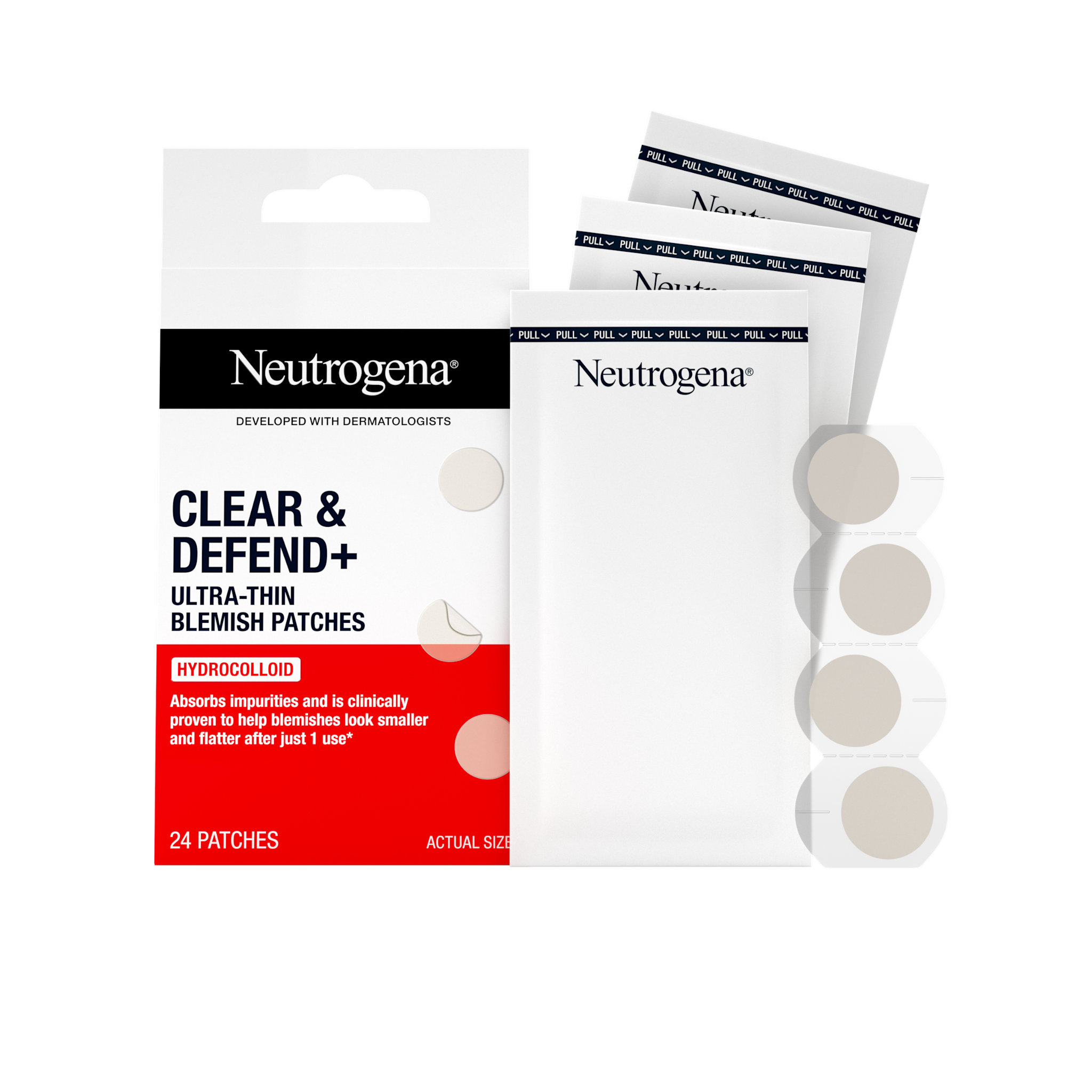 Neutrogena® Clear & Defend+ Ultra-Thin Blemish Patches