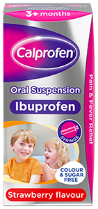 CALPROFEN Ibuprofen Suspension | Pain and Fever Relief | CALPOL® UK