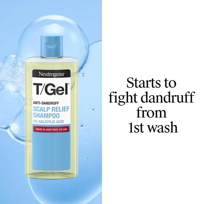 NEUTROGENA® T/GEL ANTI-DANDRUFF SCALP RELIEF SHAMPOO FOR ITCHY, FLAKY SCALP