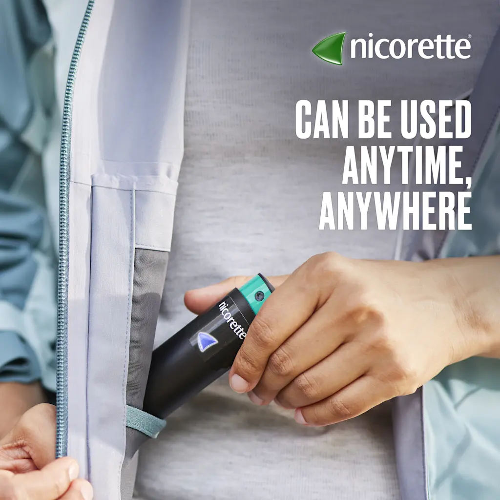 Nicorette® QuickMist Mouthspray - Fresh Mint Duo | NICORETTE®