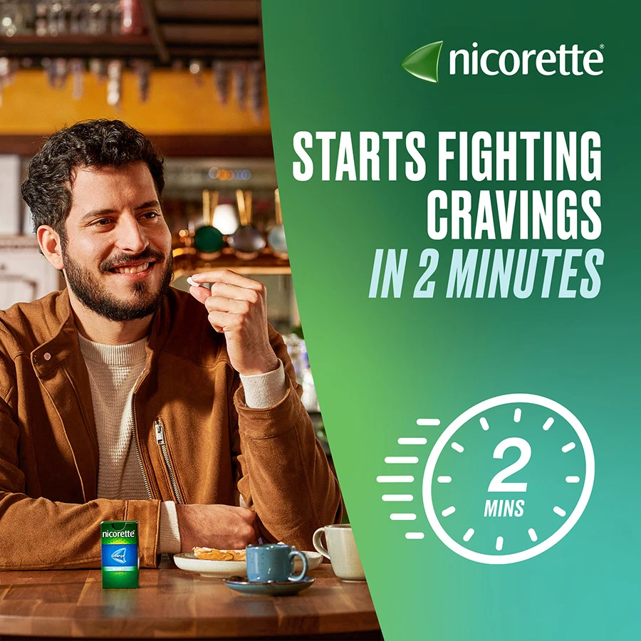 Nicorette® Lozenge - Fruit 2mg 40's | NICORETTE®