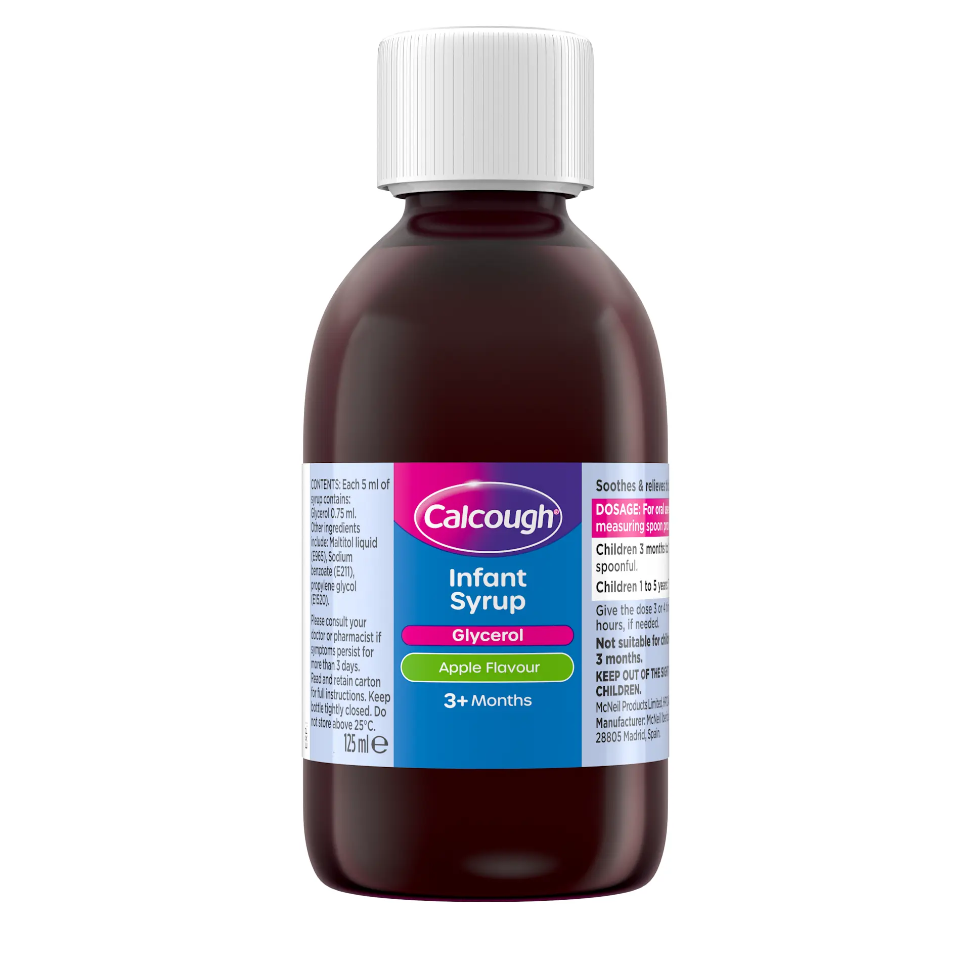 CALCOUGH® Infant Syrup | Dry, Tickly Coughs Relief | CALPOL® UK