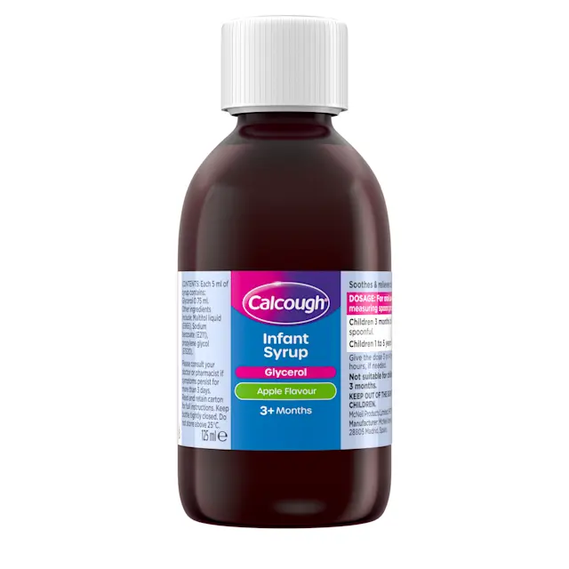 CALCOUGH® Infant Syrup | Dry, Tickly Coughs Relief | CALPOL® UK