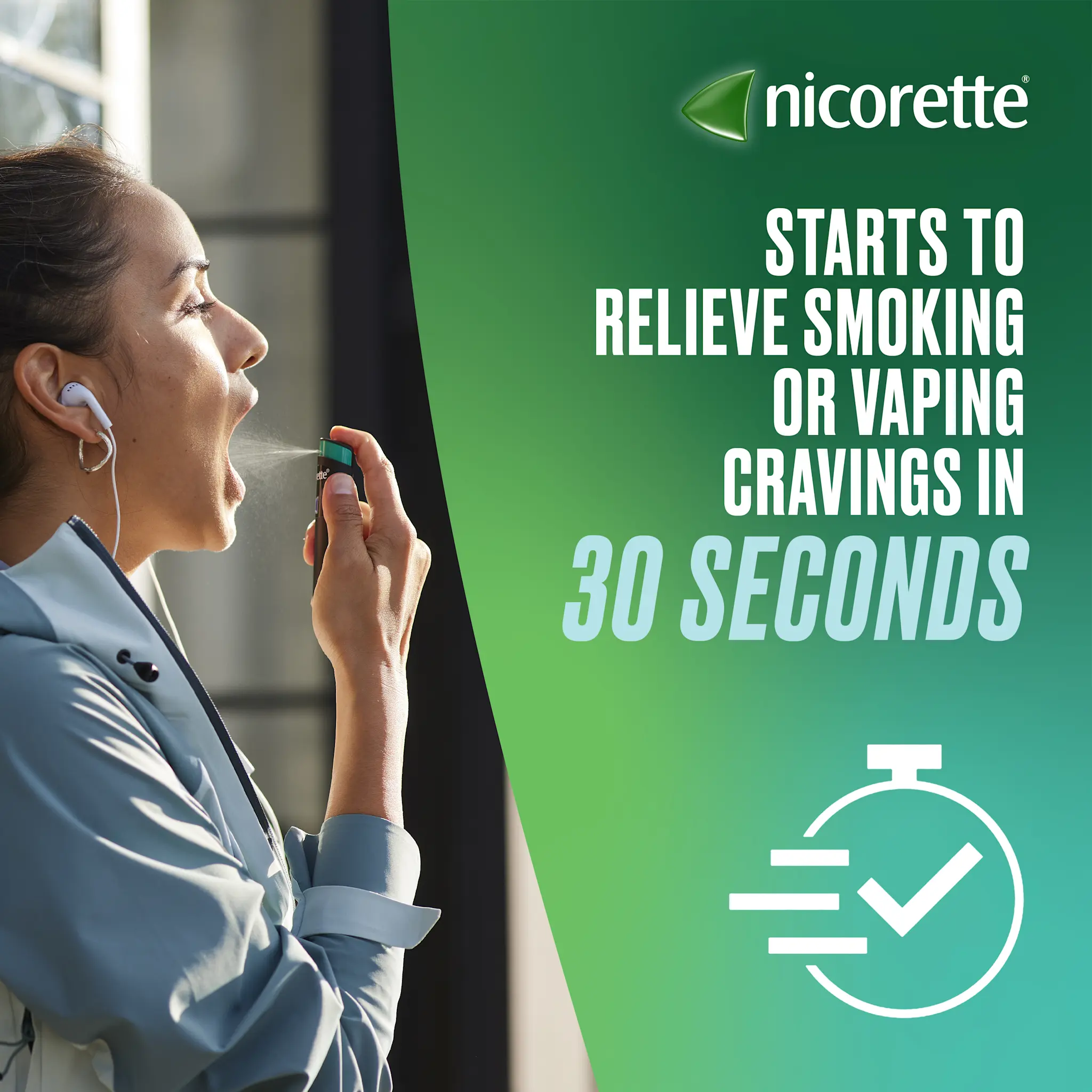 Nicorette® QuickMist Mouthspray - Cool Berry Duo | NICORETTE®